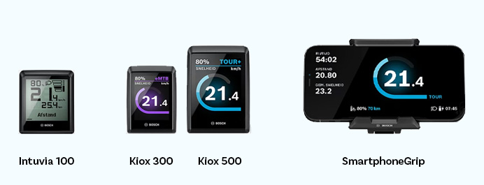 Haal alles uit de nieuwe displays van Bosch, van Purion tot Kiox